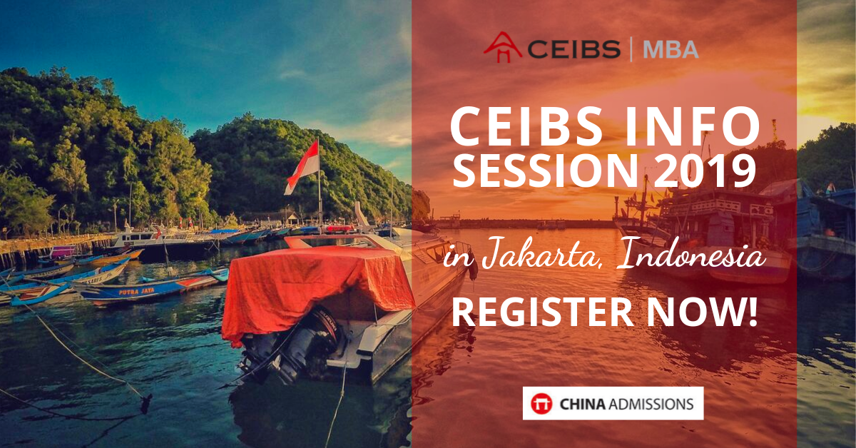 CEIBS Info Session in Indonesia – Register Now! • China Admissions